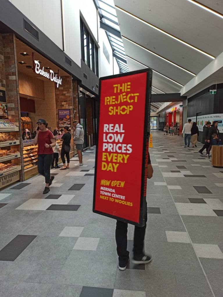 Walking Billboards - Human Billboards for Outdoor Advertising